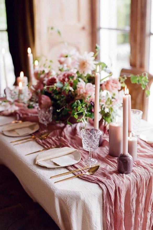 Where to Buy Cheesecloth Table Runners for Wedding | Emmaline Bride