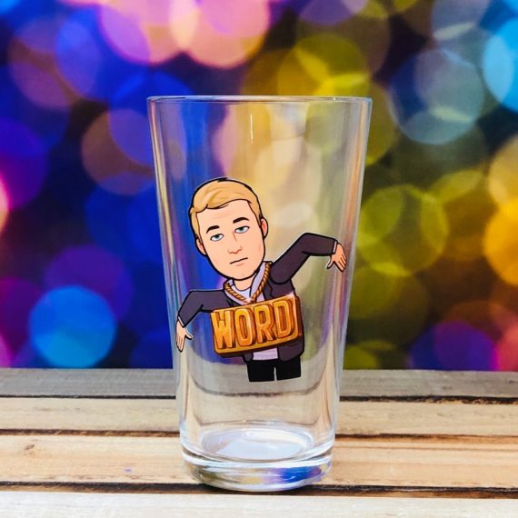 Bitmoji Wedding Napkins, Invites + Tumblers: These Are So Much Fun!