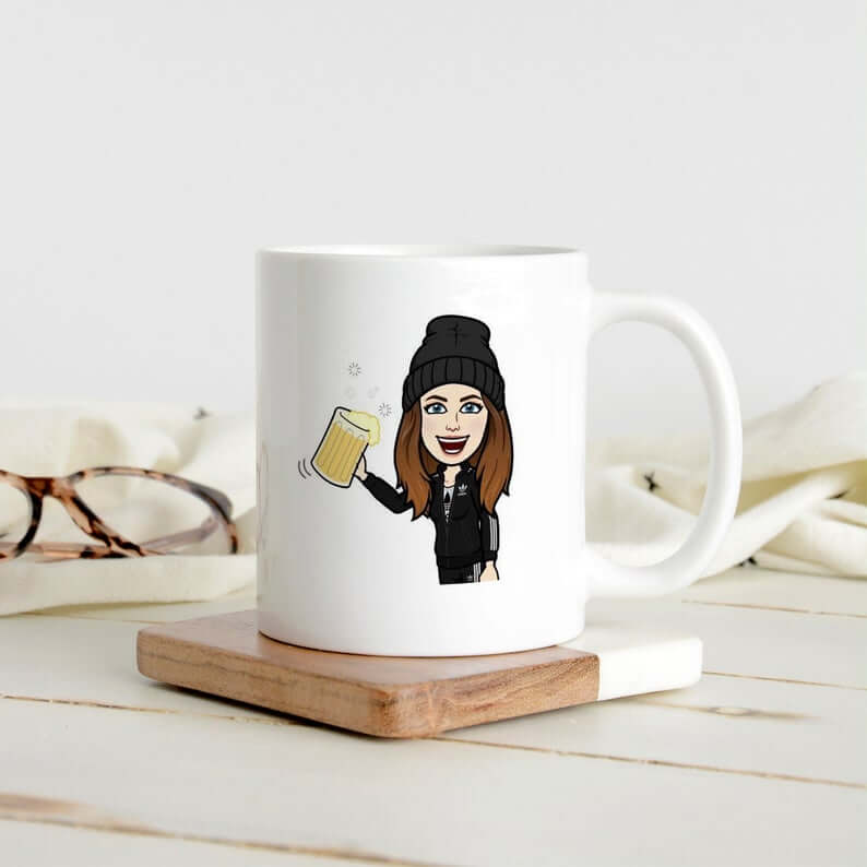 Bitmoji Wedding Napkins, Invites + Tumblers: These Are So Much Fun!