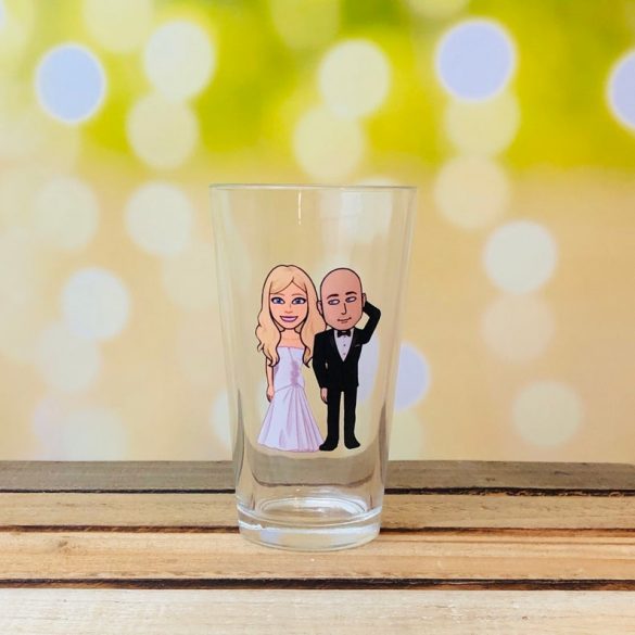 Bitmoji Wedding Napkins, Invites + Tumblers: These Are So Much Fun!