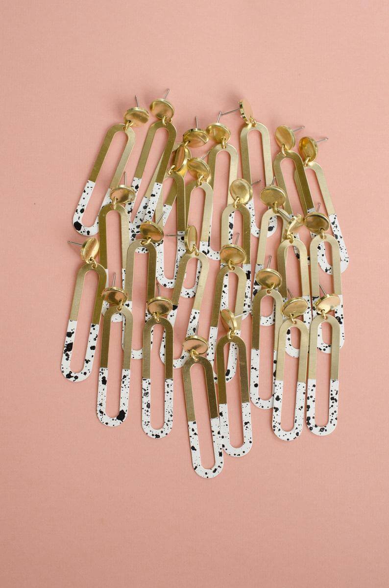 12 Bold + Fun Statement Earrings You'll Love to Wear | Emmaline Bride