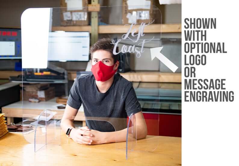 Sneeze Guard for Counter: This Style is Great for Weddings + Events