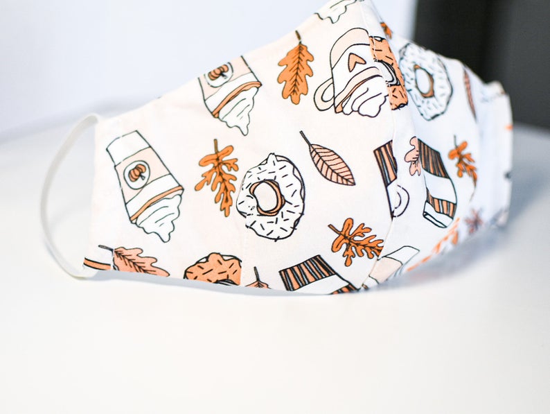Top 10 Fall Face Masks That Look Cute | Emmaline Home