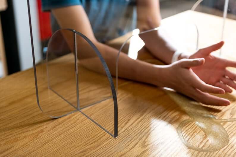 Sneeze Guard for Counter: This Style is Great for Weddings + Events