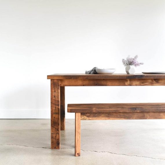 This Handmade Farmhouse Table is Beautiful for Your Kitchen