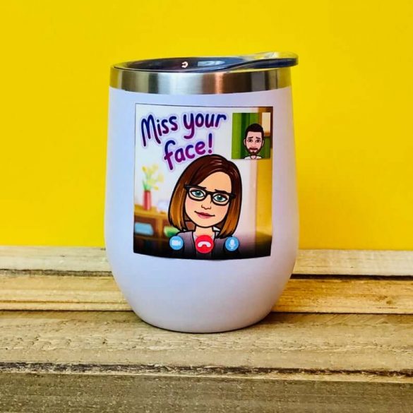 Bitmoji Wedding Napkins, Invites + Tumblers: These Are So Much Fun!