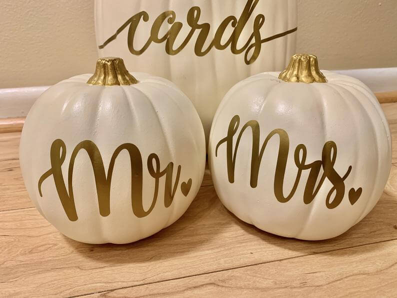 This Pumpkin Card Box Is Essential For Fall Weddings | Emmaline Bride