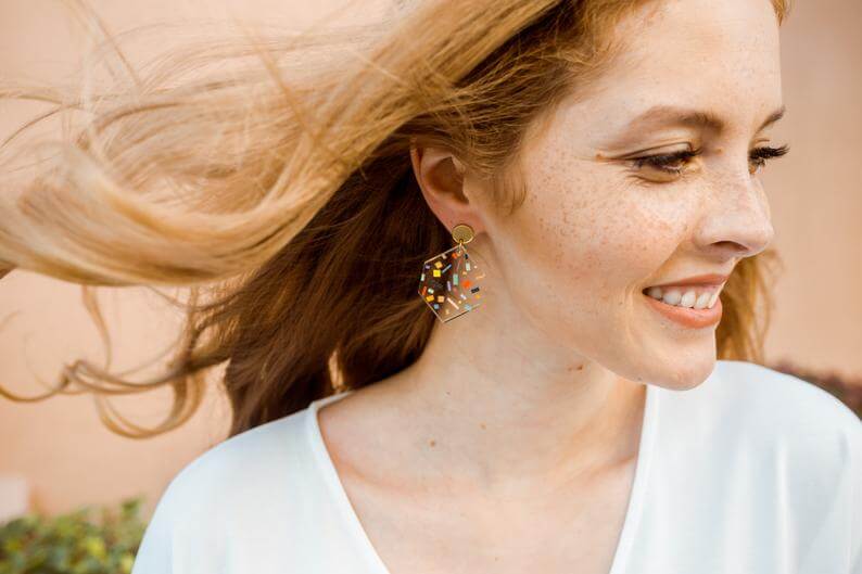 12 Bold + Fun Statement Earrings You'll Love to Wear | Emmaline Bride