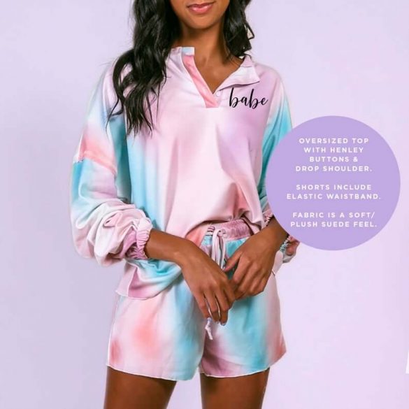 Tie Dye Pajamas for Bridesmaids: The Getting Ready Outfit for 2020/2021