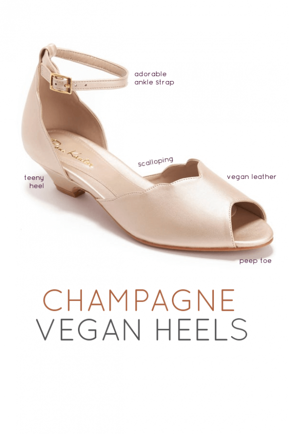 The 10 Best Champagne Colored Wedding Shoes for Bride (PHOTOS)