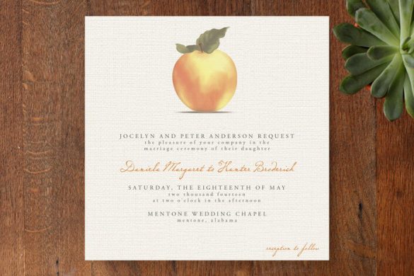 Apple-y Ever After: 34 Apple Themed Wedding Ideas (PHOTOS)