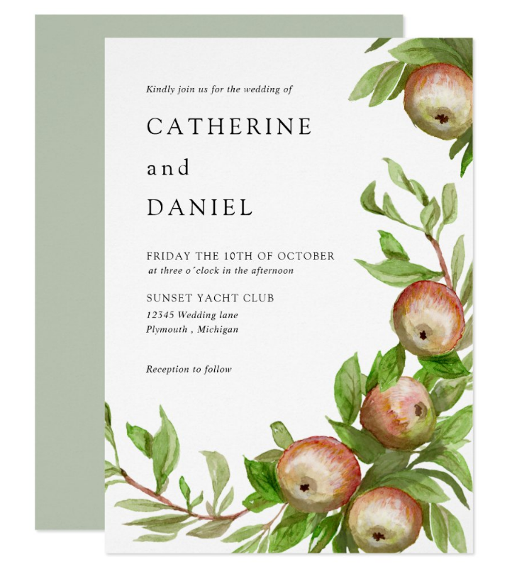 Apple-y Ever After: 34 Apple Themed Wedding Ideas (PHOTOS)