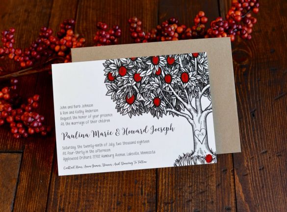 Apple-y Ever After: 34 Apple Themed Wedding Ideas (PHOTOS)