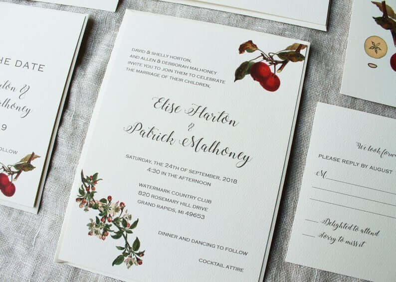 Apple-y Ever After: 34 Apple Themed Wedding Ideas (PHOTOS)