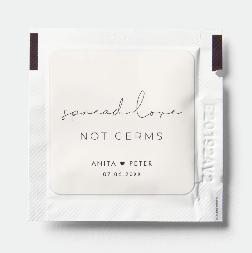 Hand Sanitizer Packets Bulk? -- Ask Emmaline | Emmaline Bride