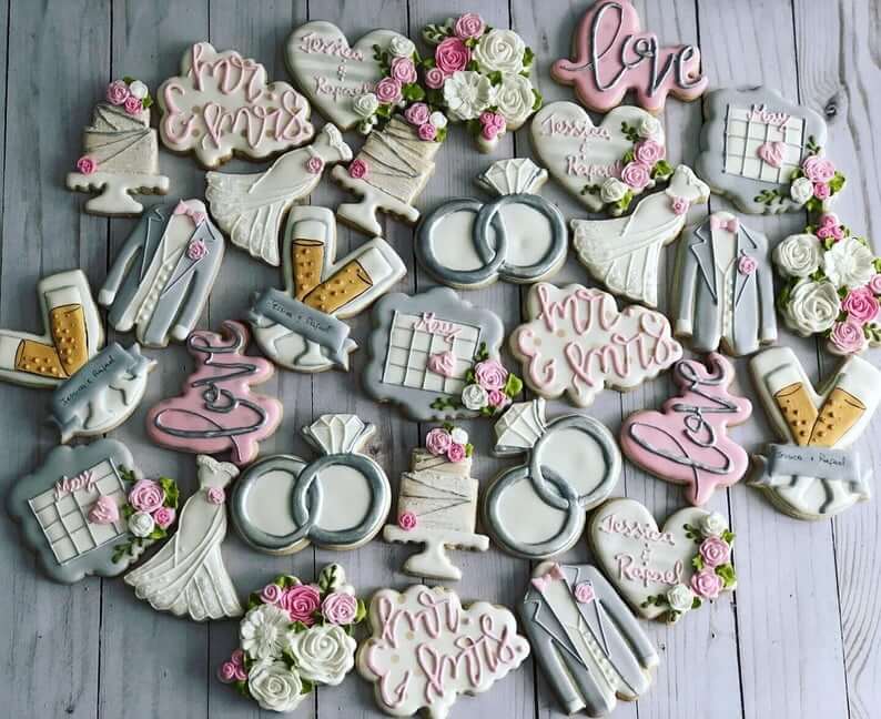 Aw, Sugar: 10 Best Cookies for Wedding Favors | Emmaline Bride