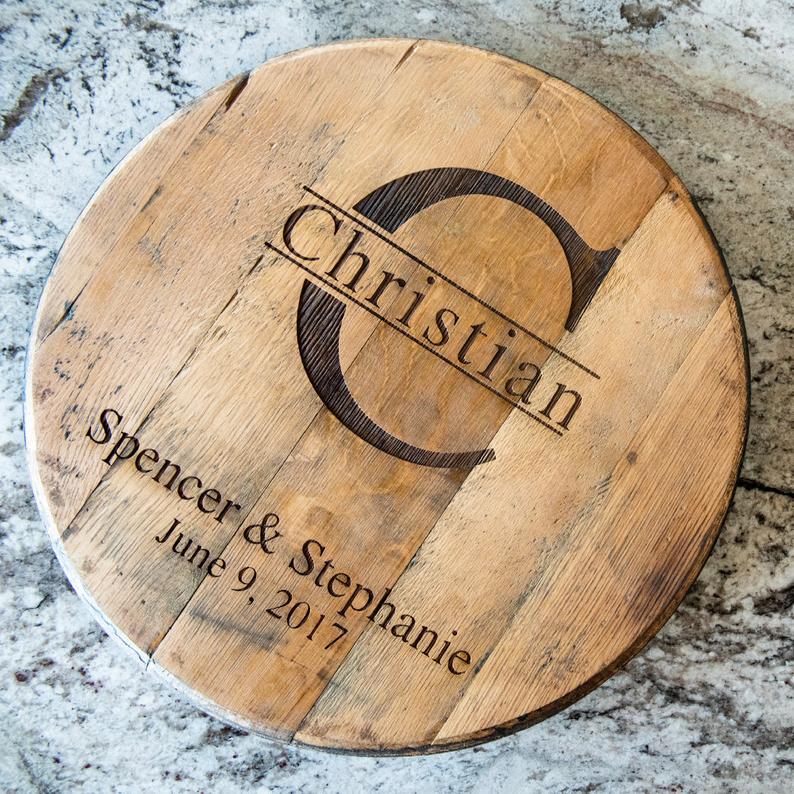 7 Unique Whiskey Barrel Gifts from Reclaimed Barrels | Emmaline Bride