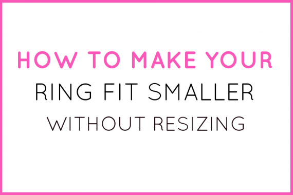 How To Make Your Ring Smaller Without Resizing (Cheap!)