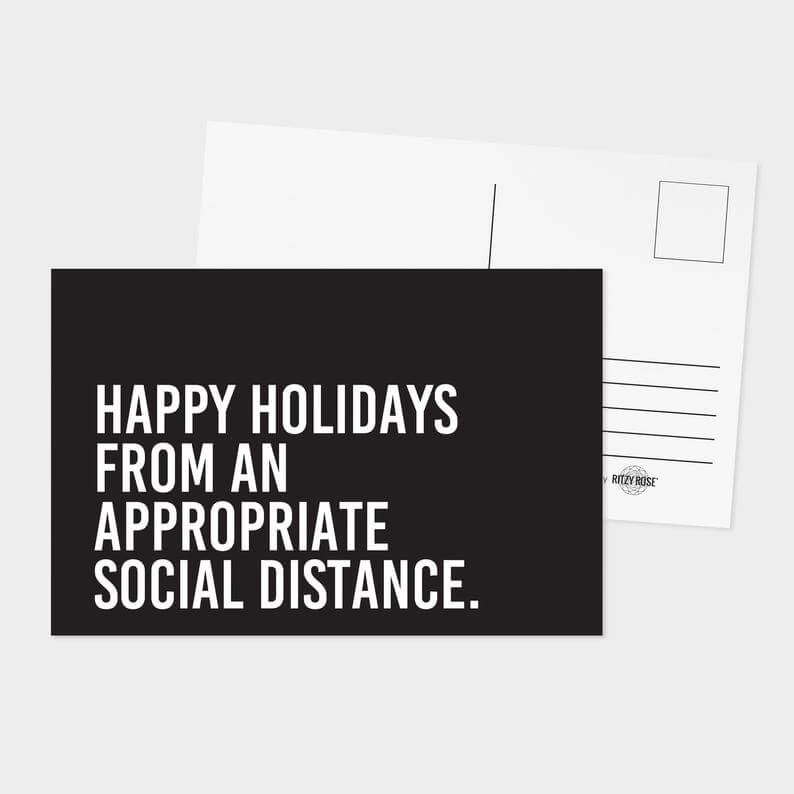 These Covid Themed Christmas Cards Are 100% Accurate for 2020