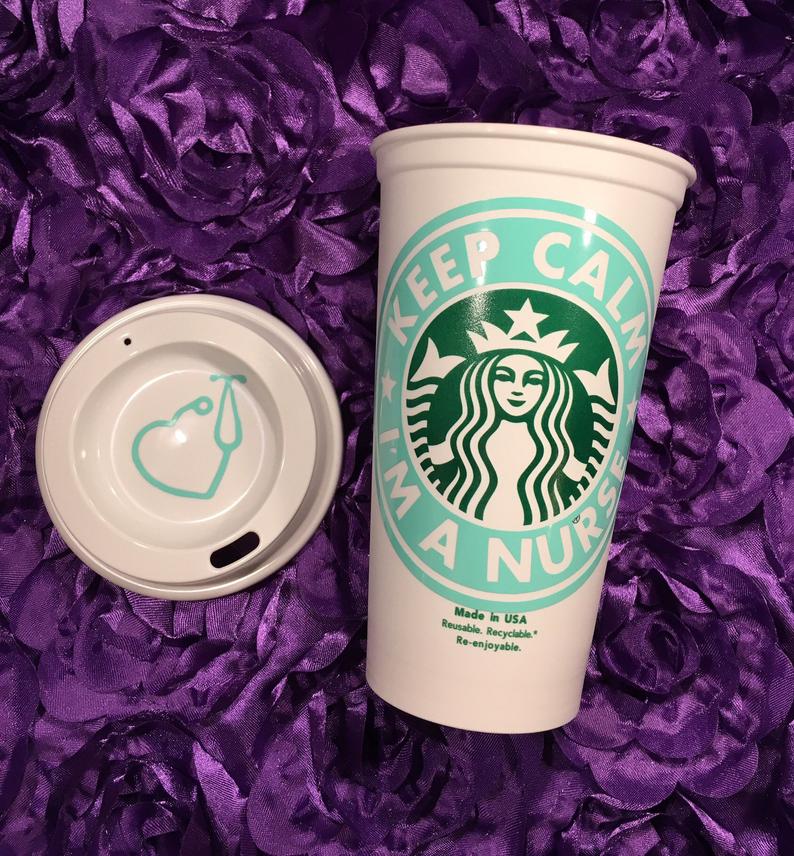 These Coffee Cups Personalized with Names and Lids Make Great Gifts