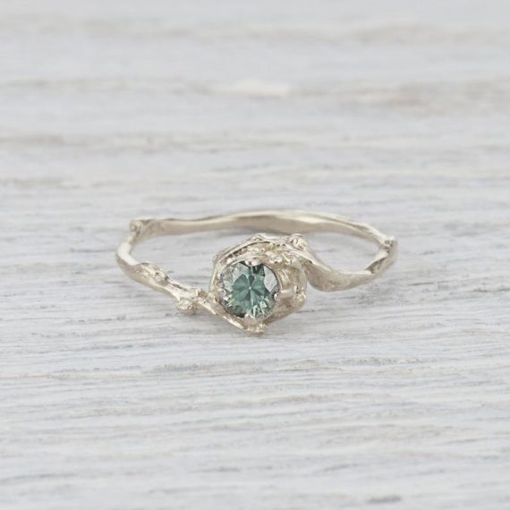 28 Most Unique Earthy Engagement Rings | Emmaline Bride Wedding Blog