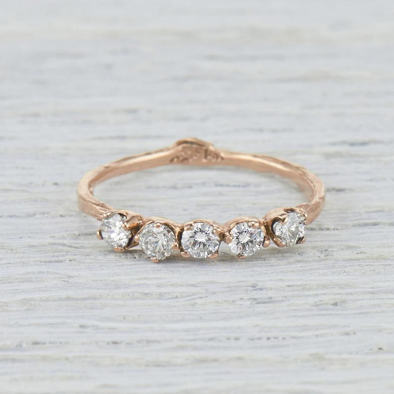 28 Most Unique Earthy Engagement Rings | Emmaline Bride Wedding Blog