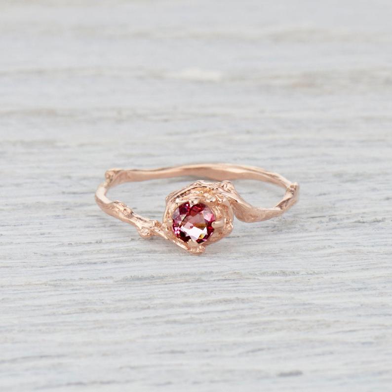 28 Most Unique Earthy Engagement Rings | Emmaline Bride Wedding Blog