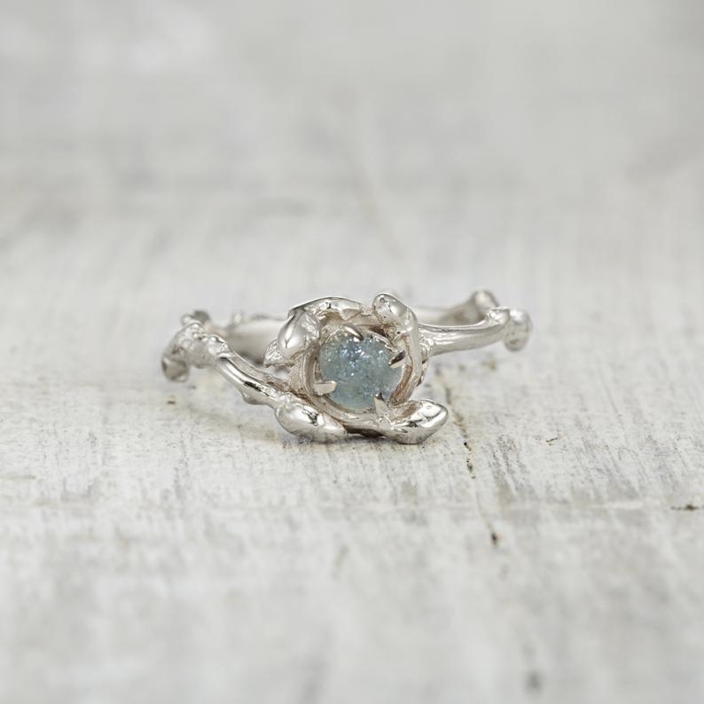 28 Most Unique Earthy Engagement Rings | Emmaline Bride Wedding Blog