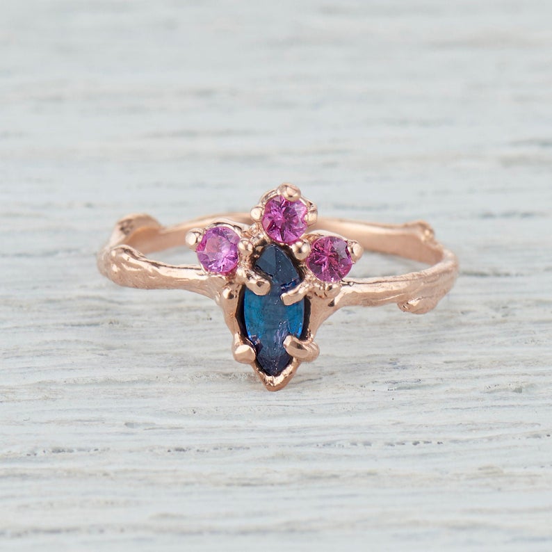 28 Most Unique Earthy Engagement Rings | Emmaline Bride Wedding Blog