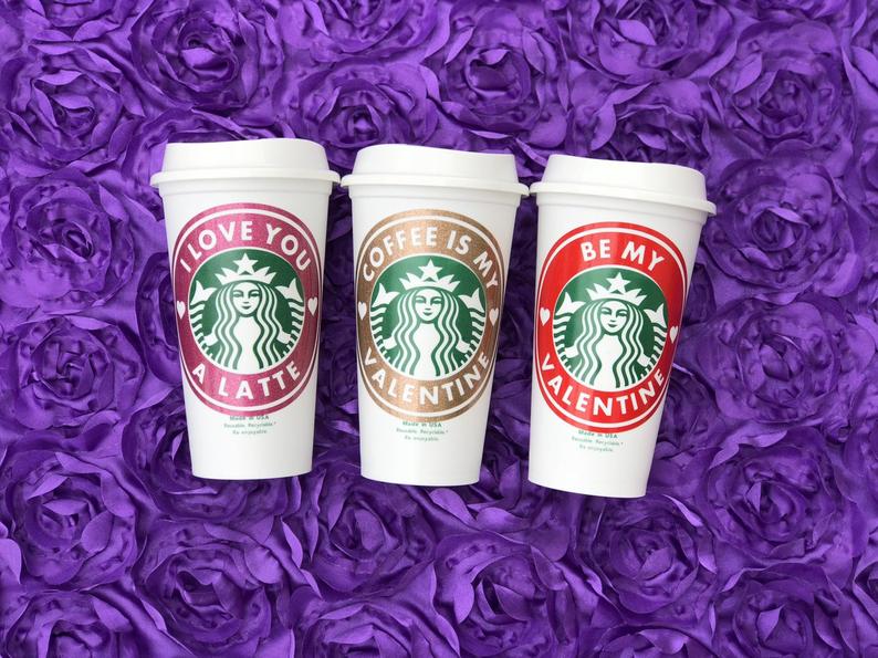 These Coffee Cups Personalized with Names and Lids Make Great Gifts