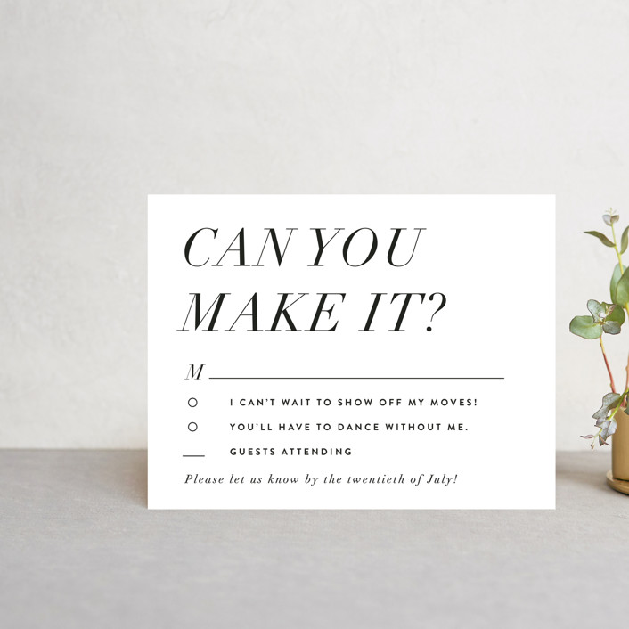 18 Fun RSVP Cards (+ Wording) That Make Responses 100x More Fun