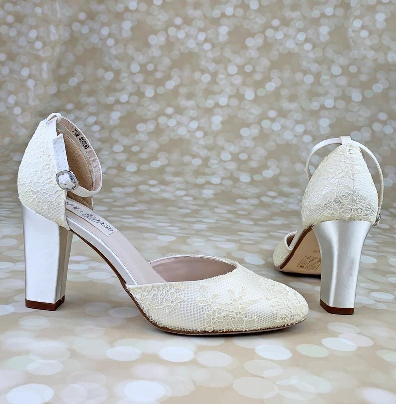 The 50 Best Bridal Block Heels for Weddings (+ Comfortable!)