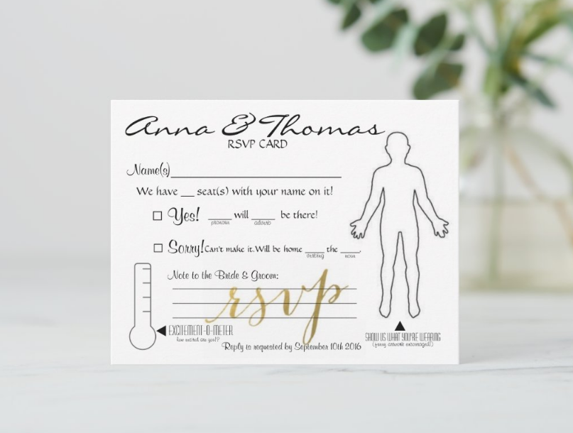 18 Fun RSVP Cards (+ Wording) That Make Responses 100x More Fun