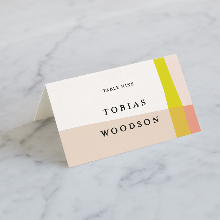 Fun Colorblock Wedding Ideas You'll Want To Steal | Emmaline Bride