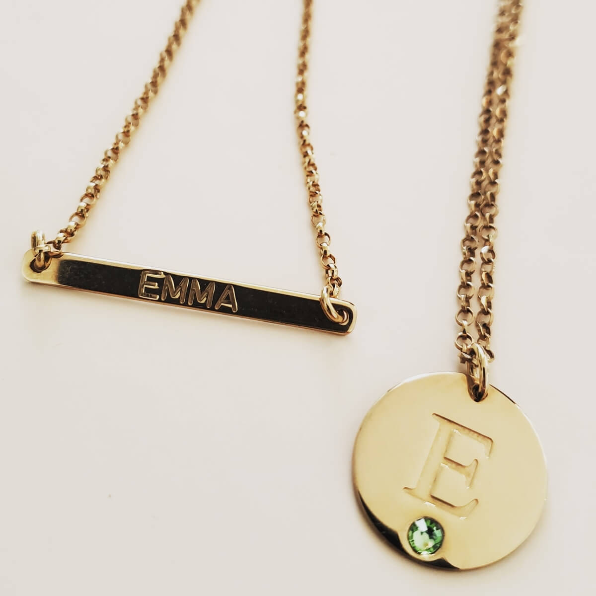 Disc Necklace with Birthstones: Is It As Beautiful In Person vs. Online?