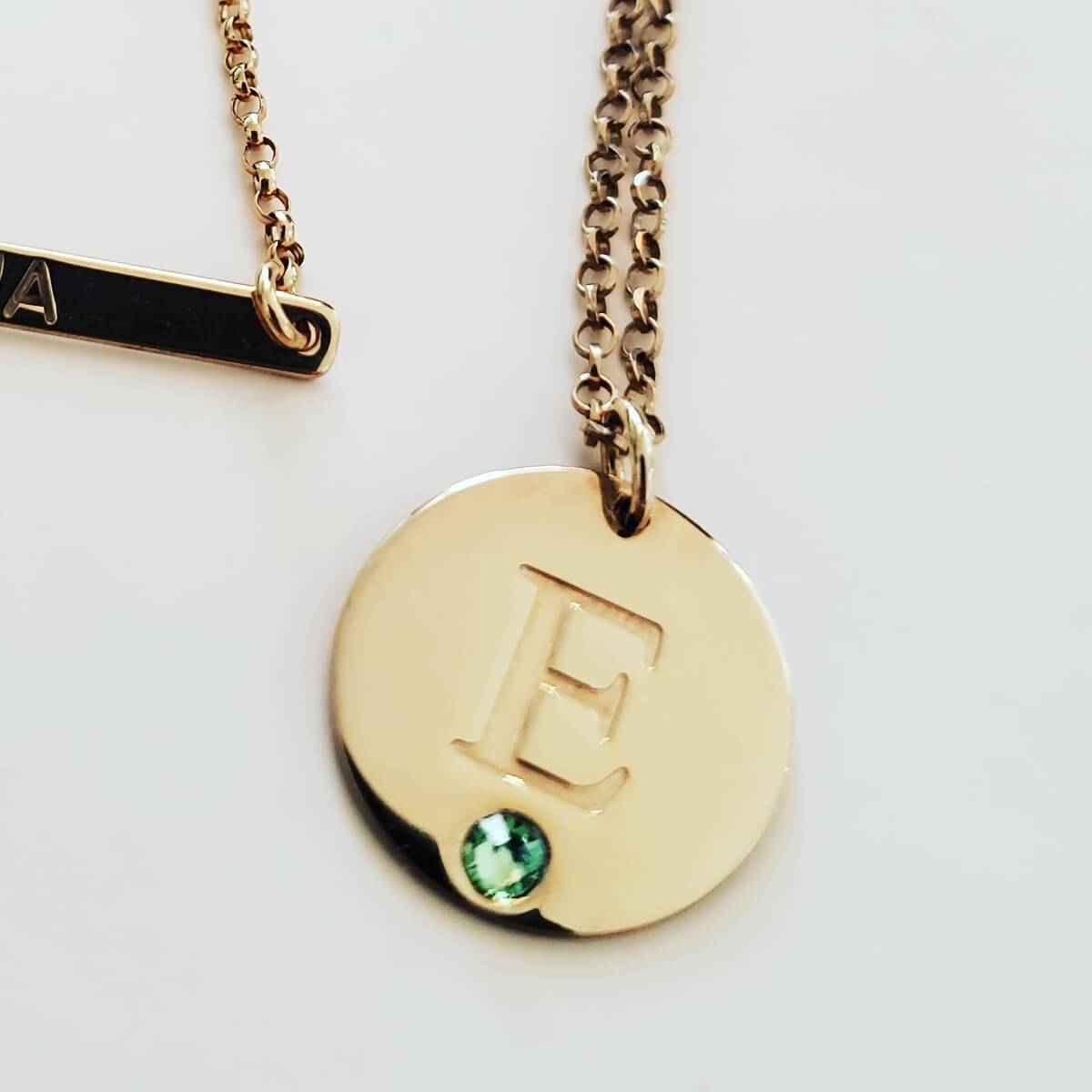 Disc Necklace with Birthstones: Is It As Beautiful In Person vs. Online?