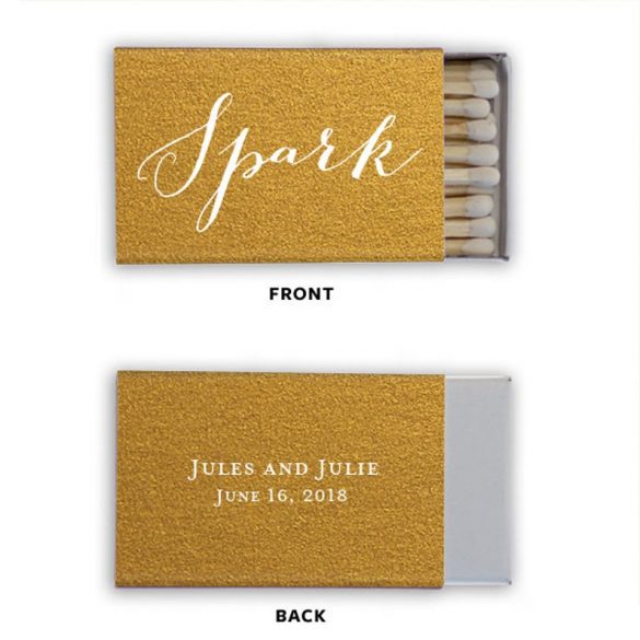 Where to Buy Sparkler Tags for Wedding with Matches (Or Without)