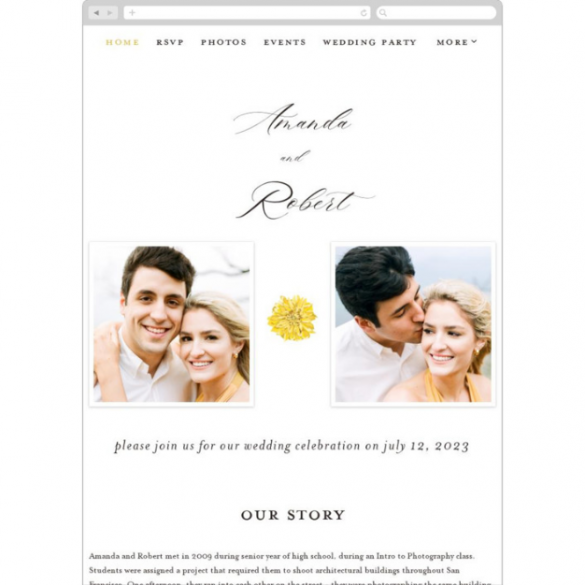 How To: Wedding Website Bio Examples, Tips, And What to Include