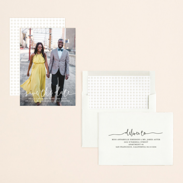 Save the Date Etiquette: 14 Critical Do's + Dont's of Save the Dates