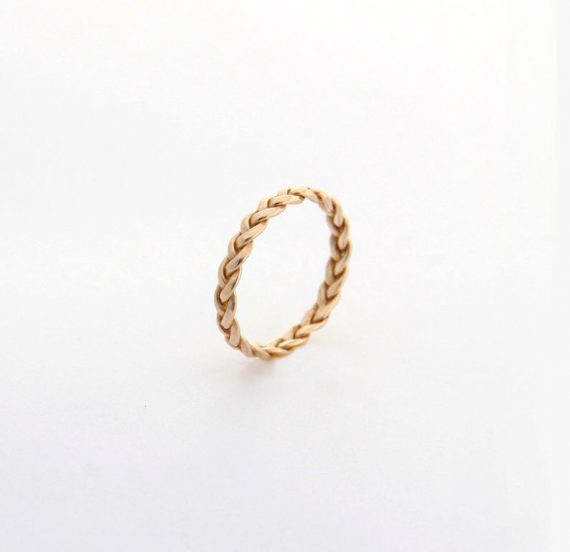The 10 Best Gold Braided Rings Etsy Made (+ Beyond) | Emmaline Bride
