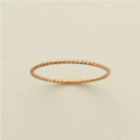 The 10 Best Gold Braided Rings Etsy Made (+ Beyond) | Emmaline Bride