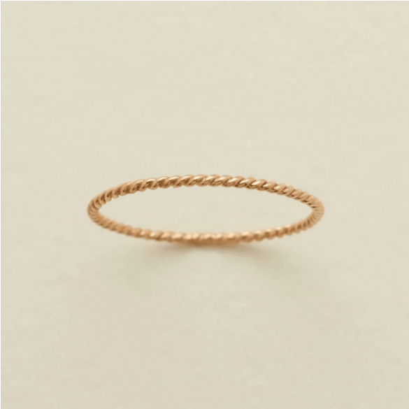 The 10 Best Gold Braided Rings Etsy Made (+ Beyond) | Emmaline Bride