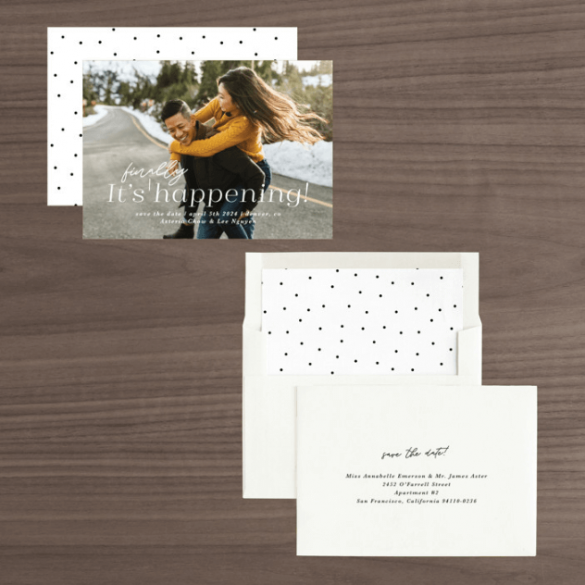 20 Best Save the Dates with Addressed Envelopes [FREE!] for 2021