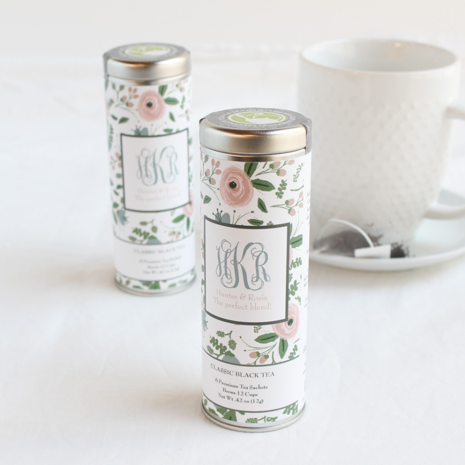 Where to Get Tea Wedding Favors: Tea Bag, Tube, Loose Tea + More