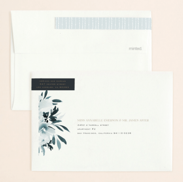 Where To Get Wedding Invitations Addressed | Emmaline Bride