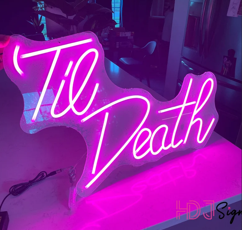 16 Best Neon Wedding Signs to Light Up the Night