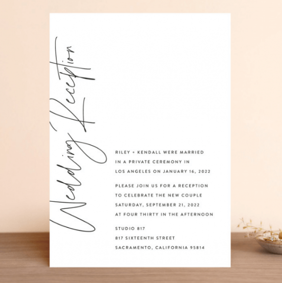 How to Plan a Reception Only Wedding: 8 Easy Steps | Emmaline Bride