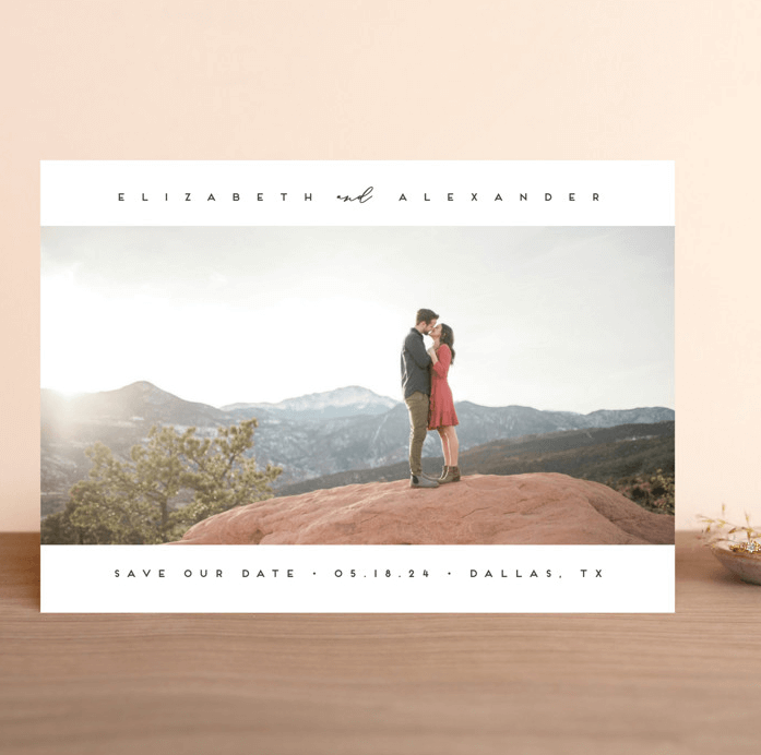 16 Most Classic Save the Date Cards for Weddings