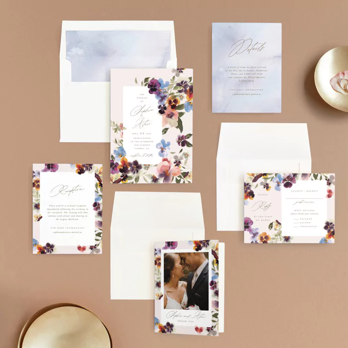 Here’s EXACTLY the Wedding Invitation Parts You Need | Emmaline Bride