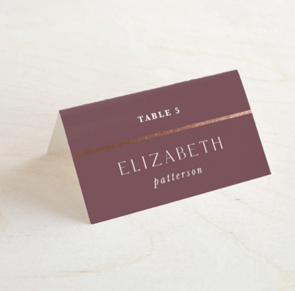 Here's EXACTLY When to Order Place Cards for Weddings